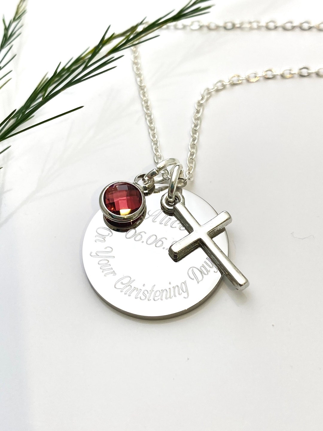 1st Holy Communion on Your Christening Day Baptism Personalised Name ...