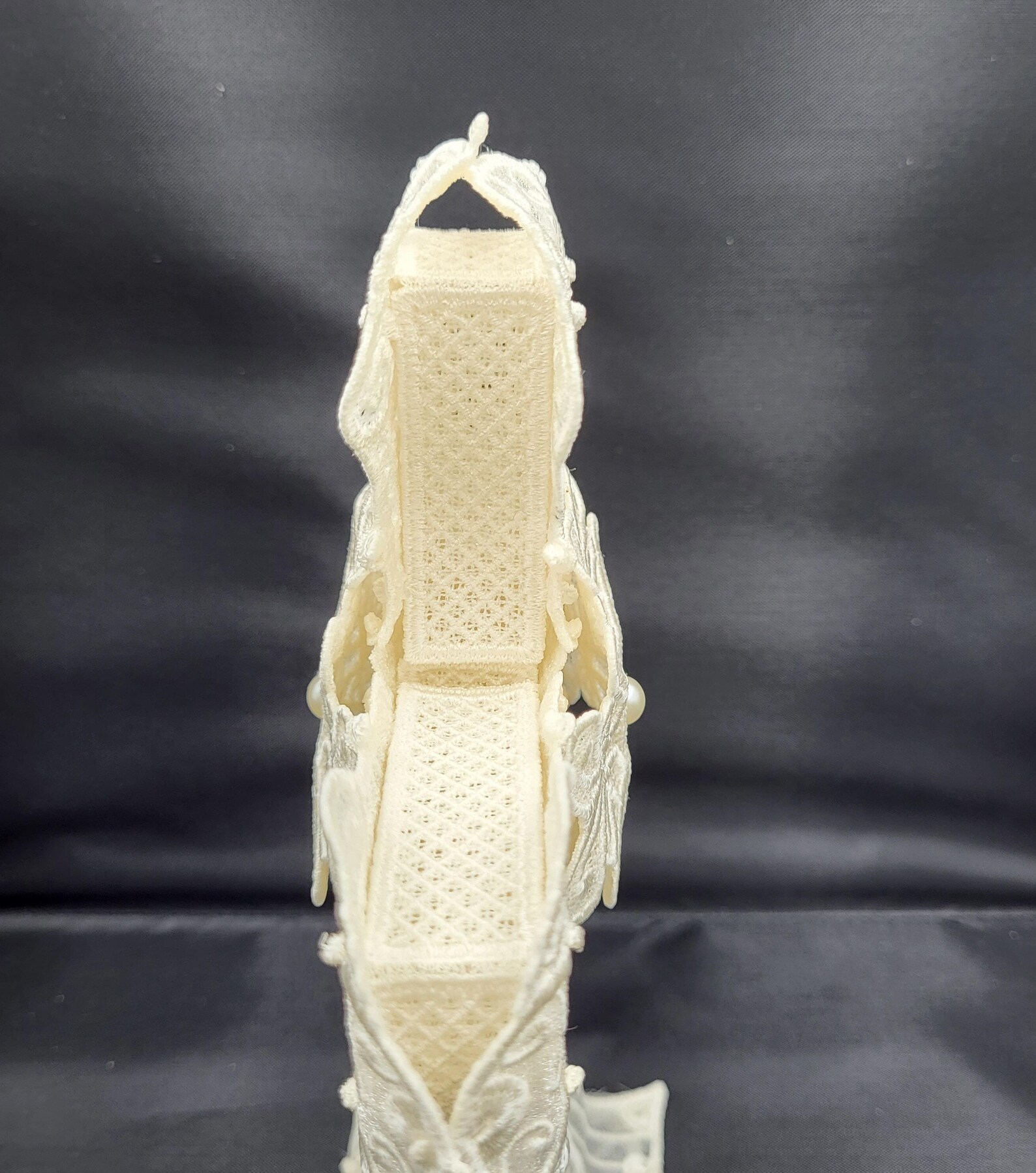 3D Freestanding Ivory Lace Cross With Free Gift - Etsy