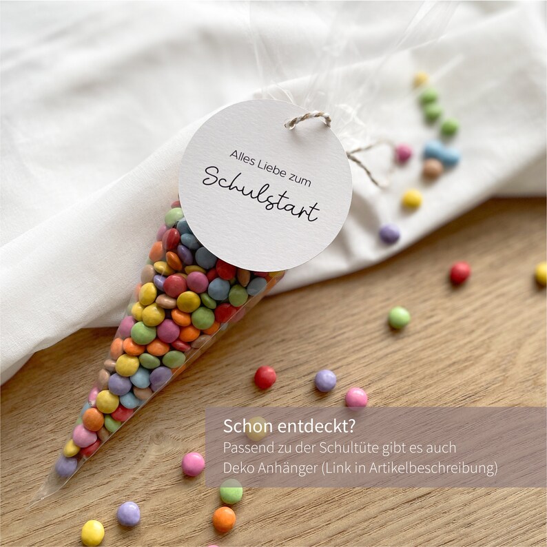 DIY Mini Schultüten Eis Alles Liebe zum Schulstart - Etsy.de