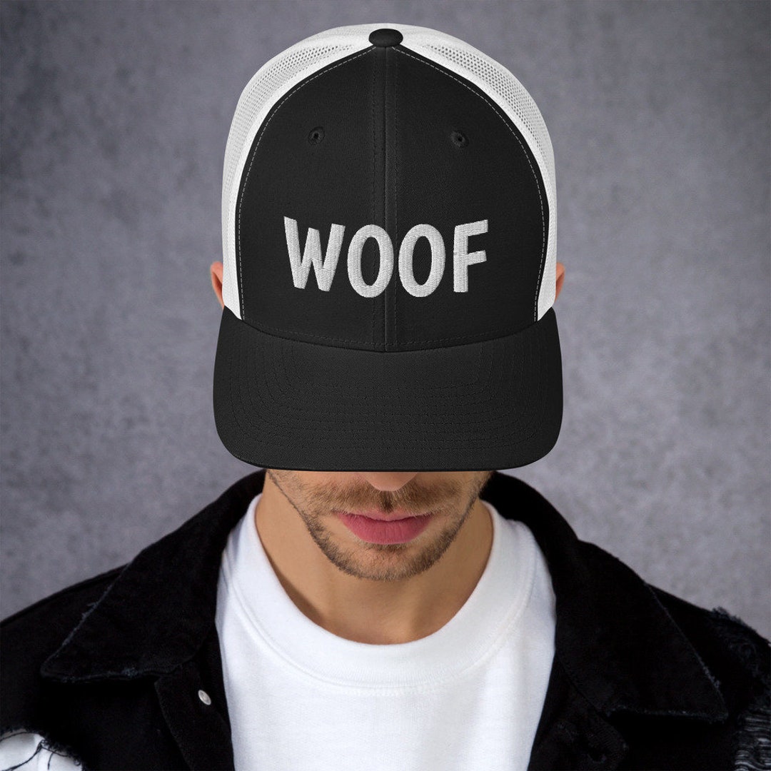 WOOF, Trucker Cap - Etsy