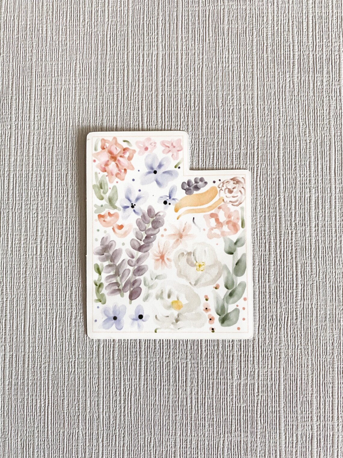 Utah Sticker UT Decal Watercolor UT Watercolor Vinyl Vinyl | Etsy