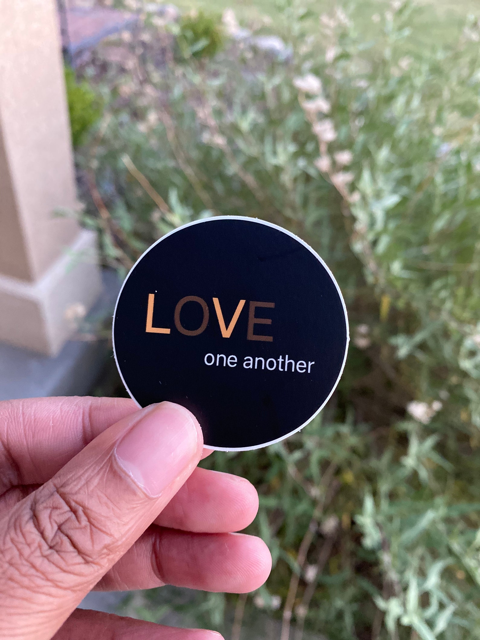 Love One Another Sticker Vinyl Decal Laptop Sticker - Etsy