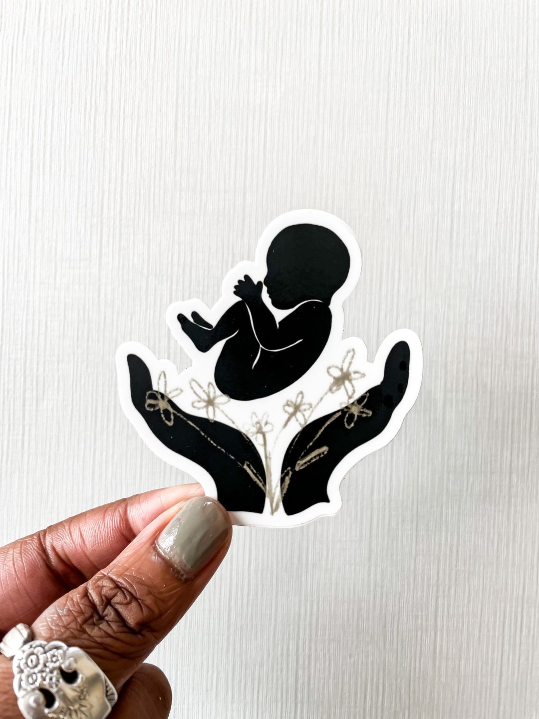 Midwife Sticker, Doula Sticker, Womb Sticker, Baby Shower Sticker ...