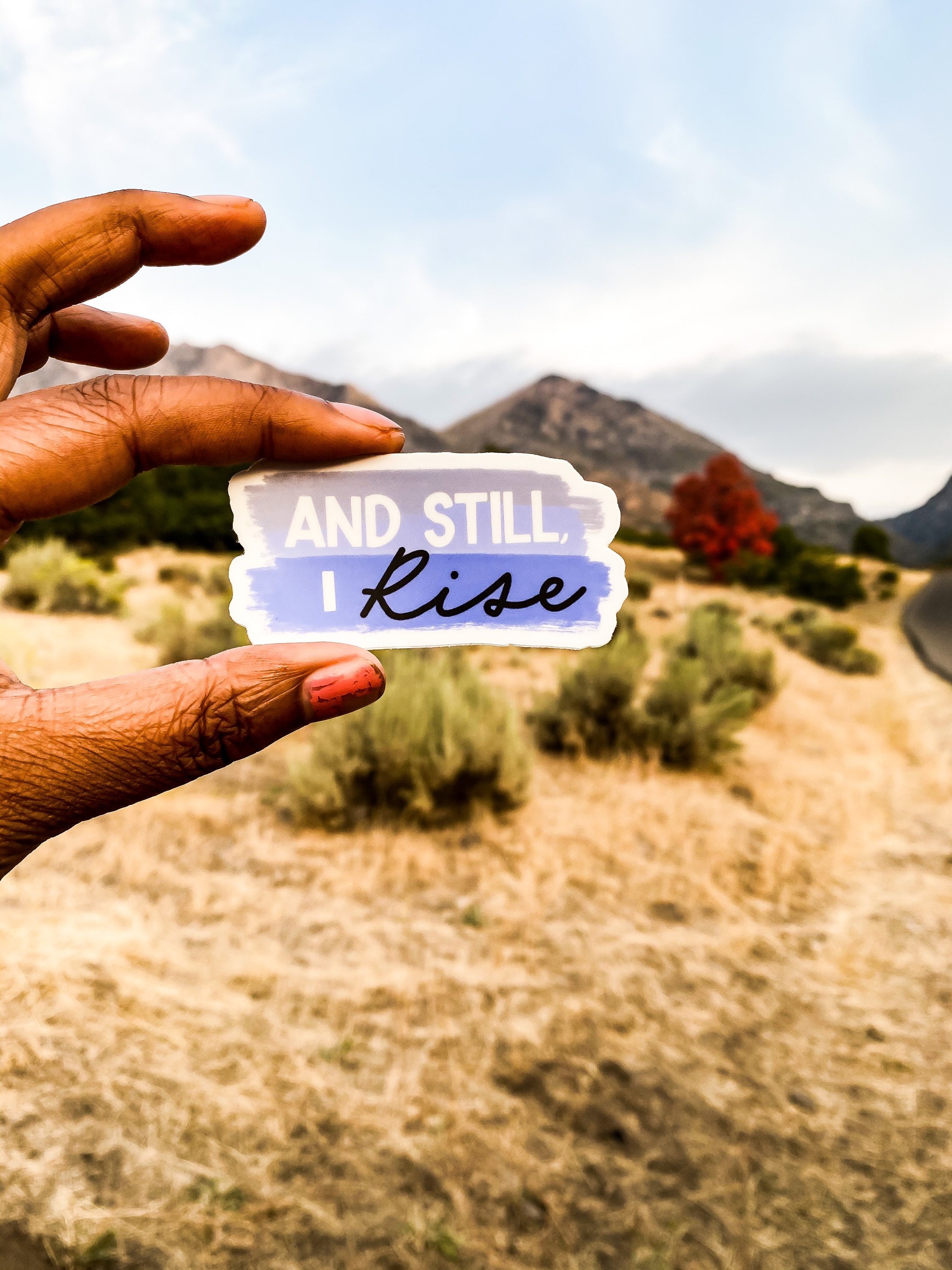 And Still I Rise Sticker Suicide Awareness Sticker Rise | Etsy