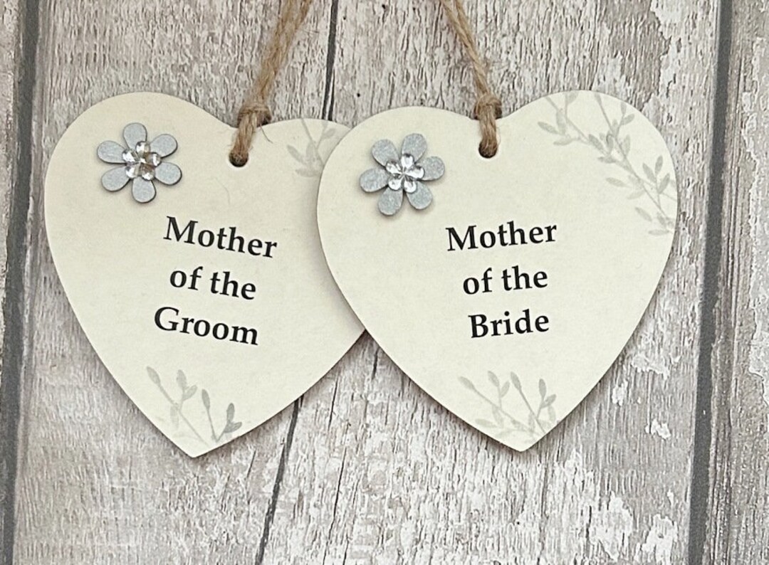 Mother of the Bride and Mother of the Groom Gift Plaques Engagement ...