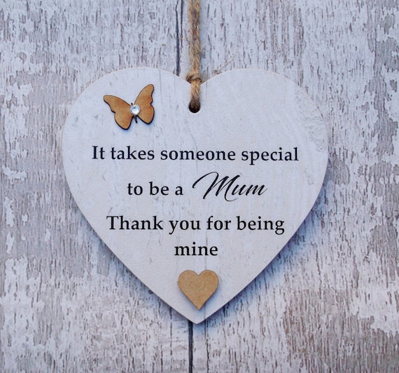 Special Mum It takes Someone special To Be A Mum Mother s Day Wooden Gift Heart Plaque Sign