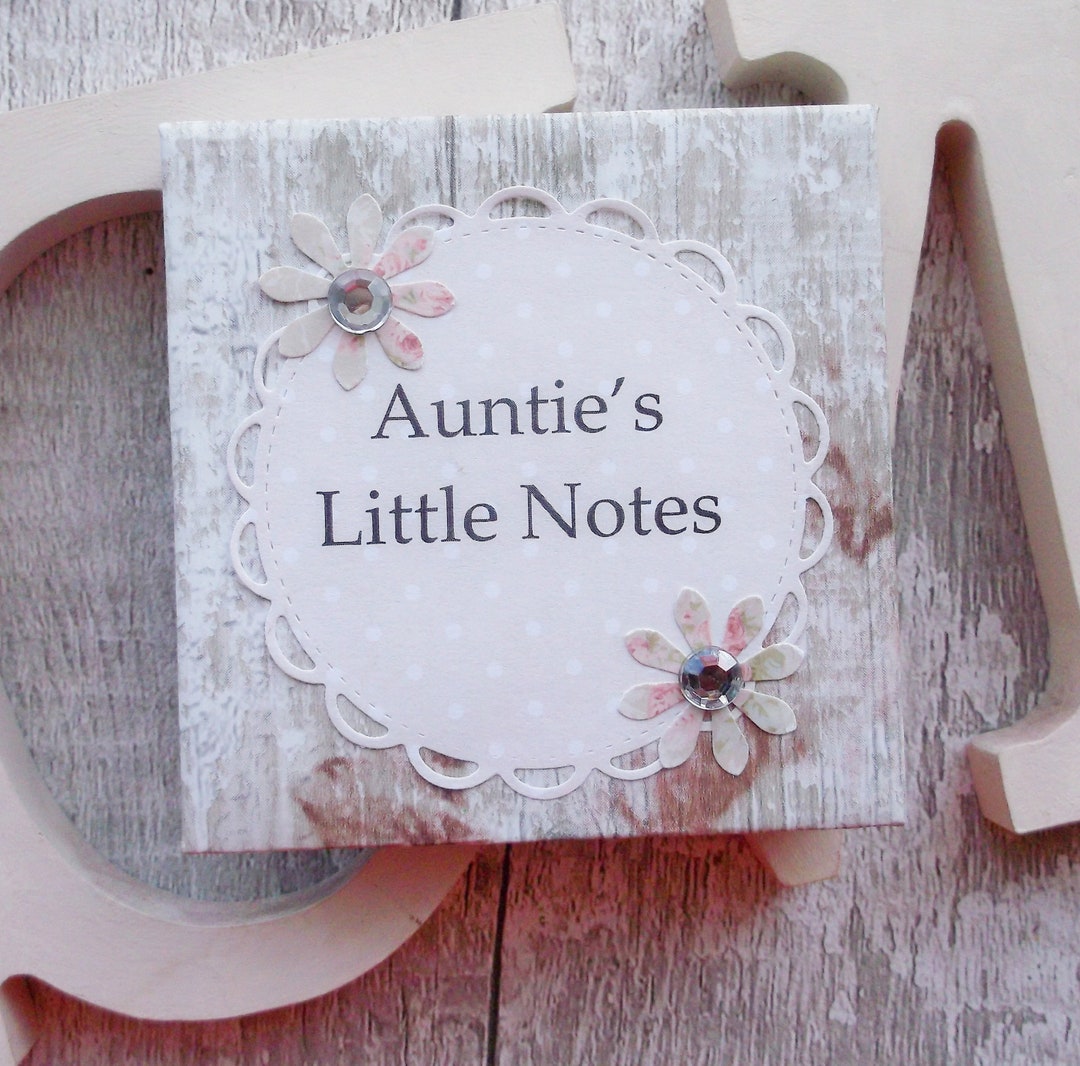 Auntie Little Notes Desk/table Note Block - Etsy