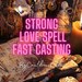 Love Spell Lovers Spellcasting Fast Casting Spellwork - Etsy