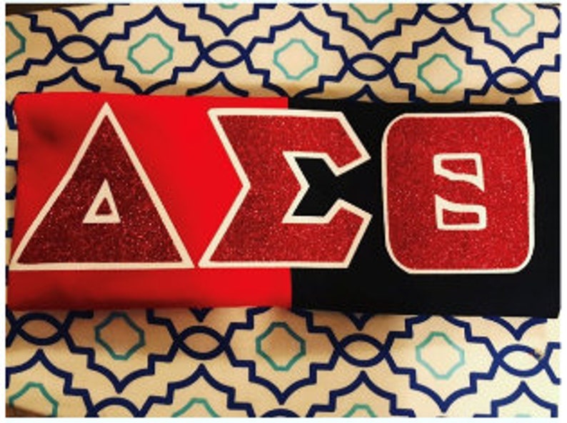 Color Block Delta Sigma Theta | Etsy
