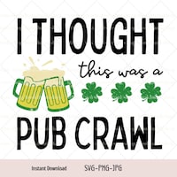 Pub Crawl - Etsy