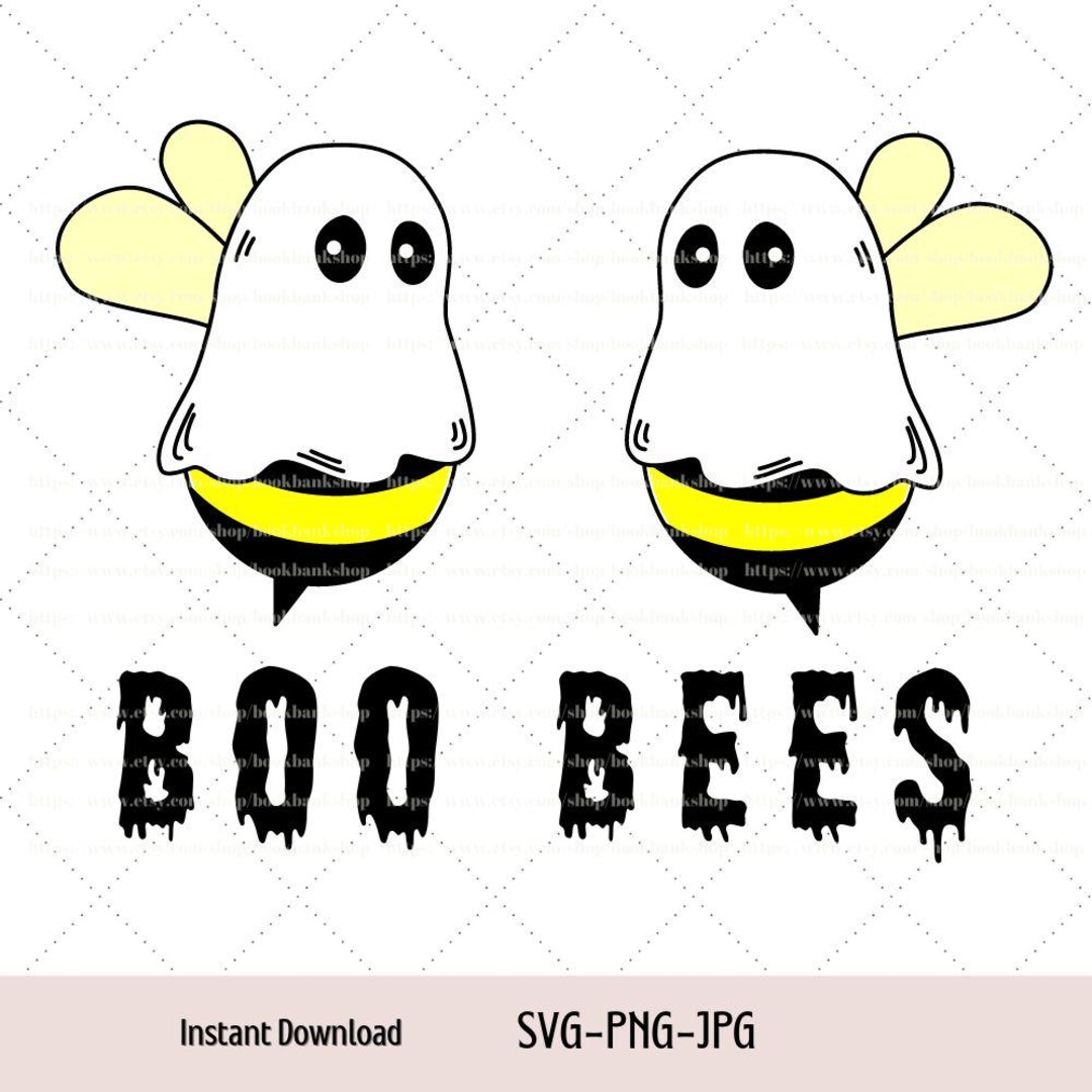 Boo Bees Halloween, Funny Halloween Png, Boo Bees Ghost Png, Funny Boo ...