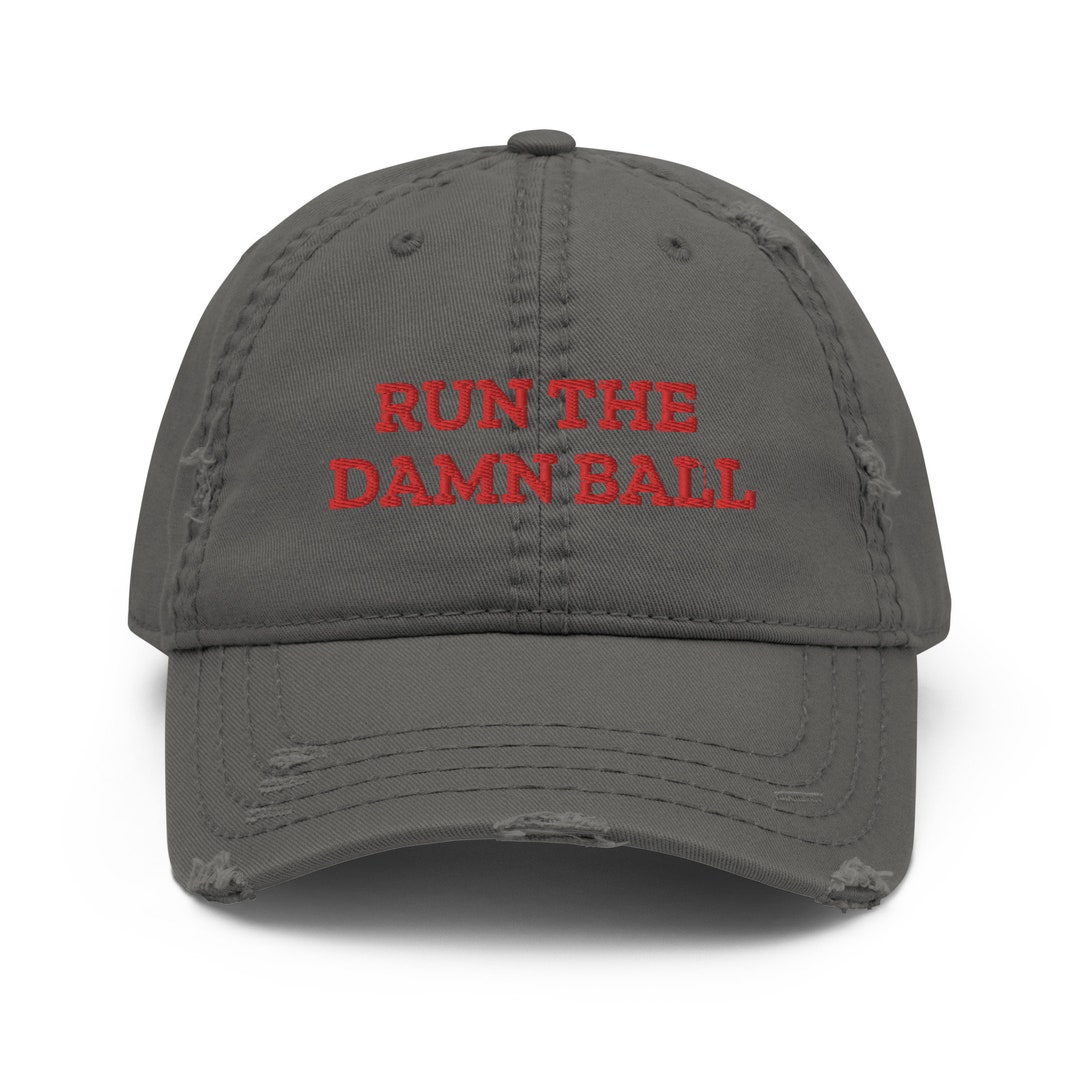 Run the Damn Ball Hat,baseball Cap,run It Back,ball Mom Hat, Dad Hat - Etsy