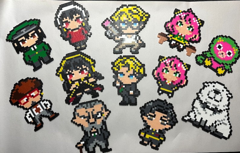 Spy Perler Bead Magnet Parody - Etsy
