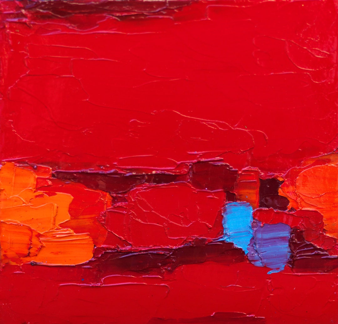 Gloria Abstract Painting Oil on Canvas Original, Small Format, Cheap - Etsy