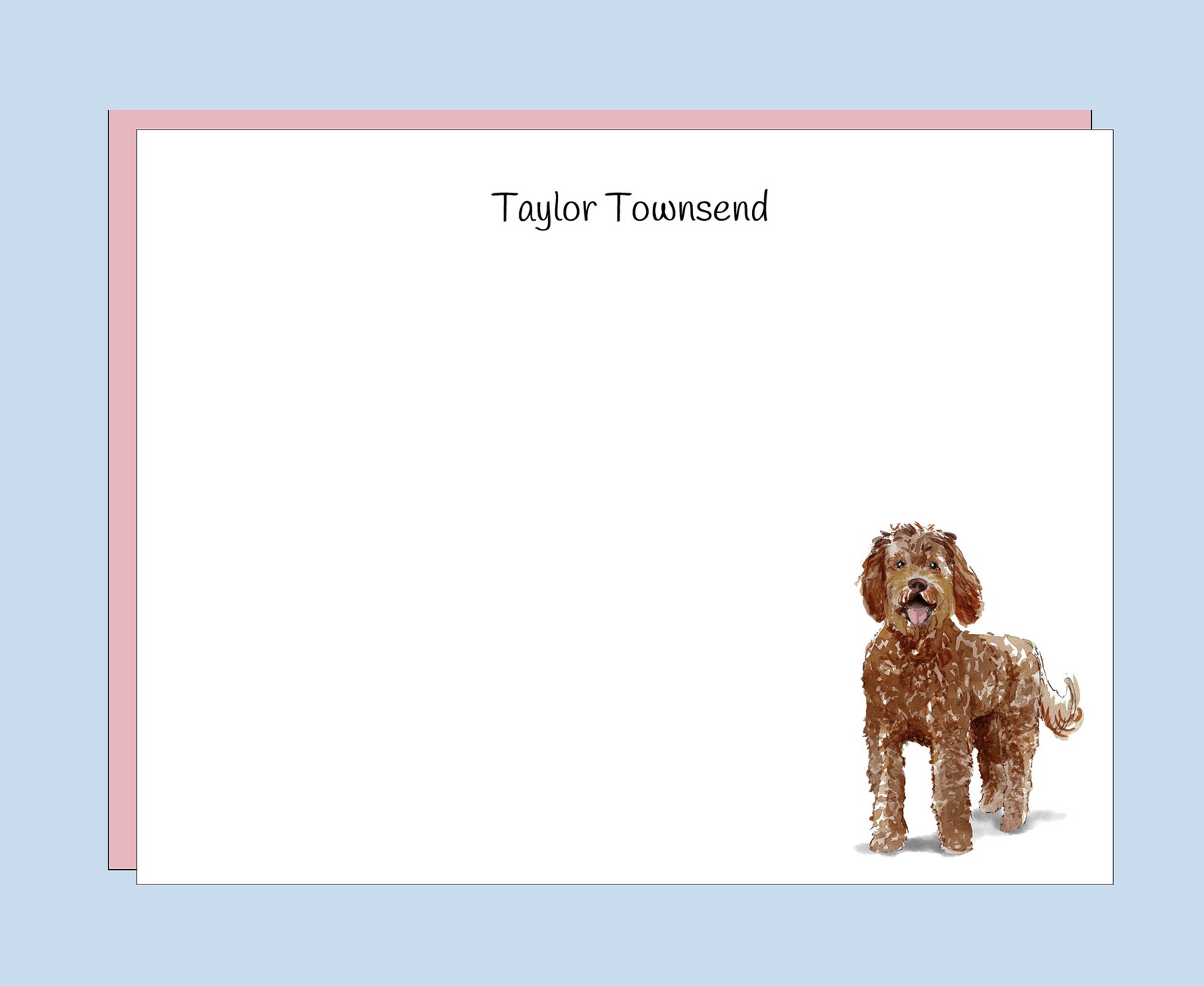 Labradoodle Notecards Dog Stationery Dog Breed Cards Note - Etsy
