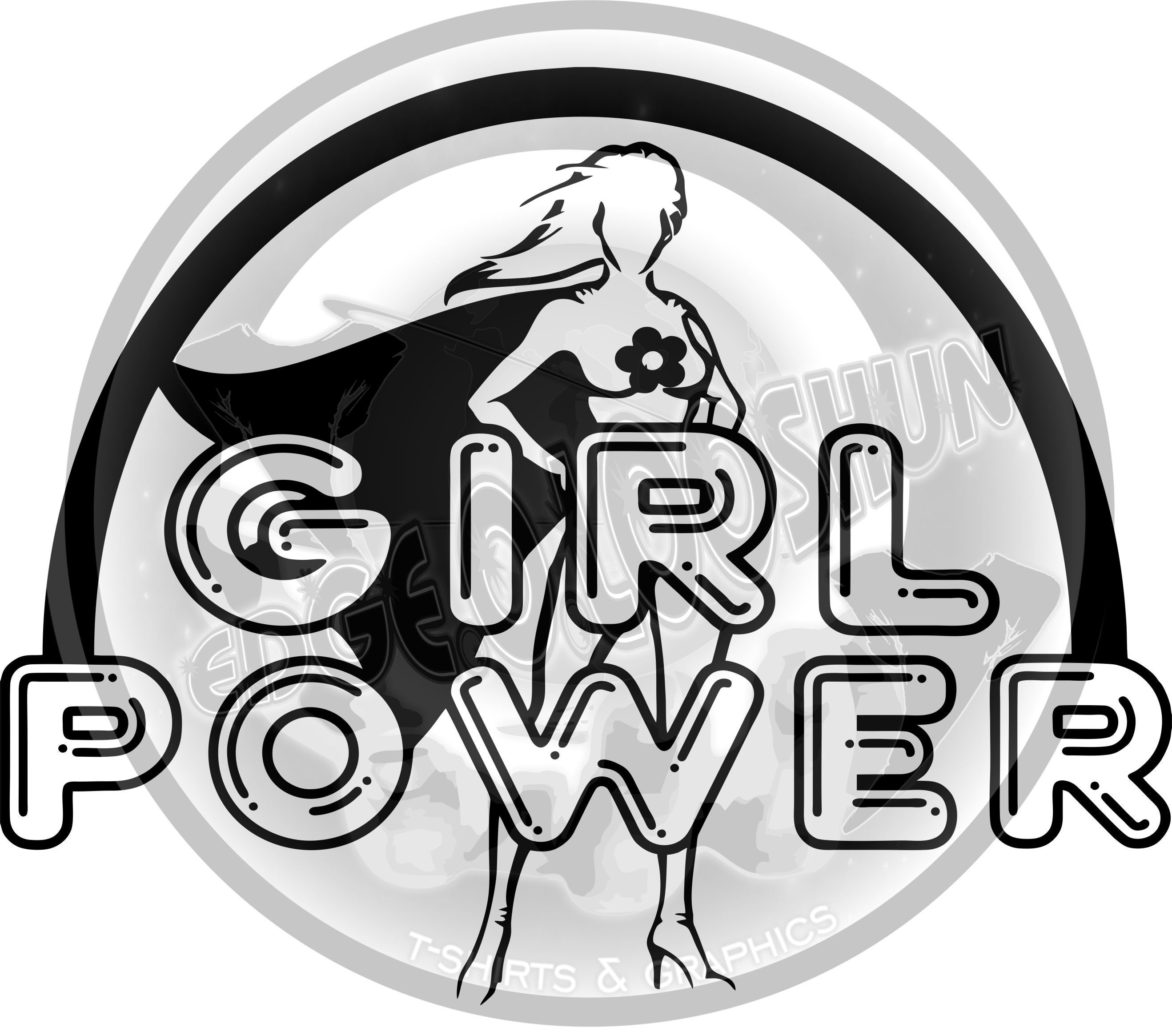 Girl Power Svg Png Cut File For Silhouette Cameo Cricut Self