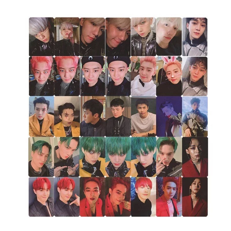 EXO Obsession Bias Photocards and Photocard Sets - Etsy