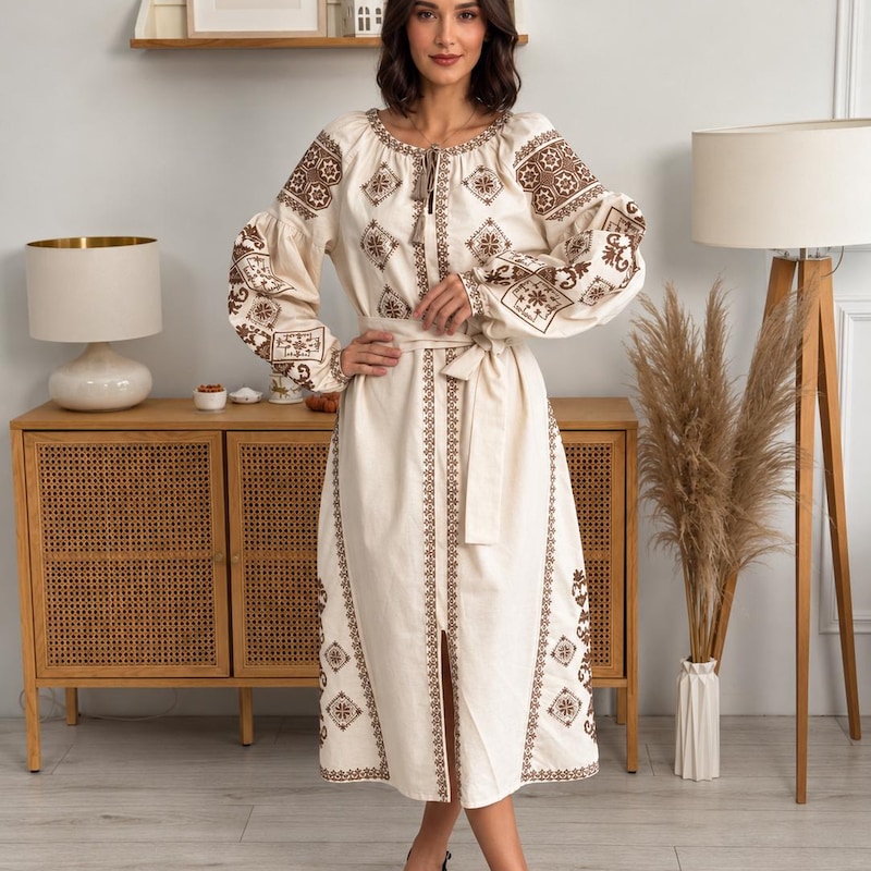 Kazakhstan Woman Dress - Etsy