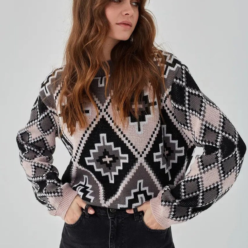 Grunge Sweater - Etsy