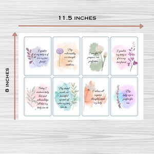 Body Positive Affirmation Cards, Self Care Card, Affirmation Cards ...