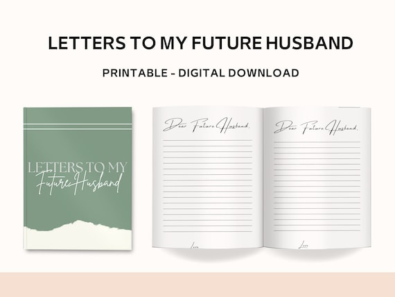 Dear Future Husband Letters