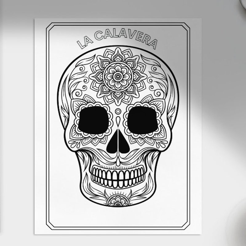 Sugar Skull Puzzle - Etsy