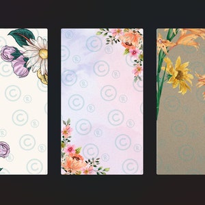 13 Floral Themed Instagram Stories Backgrounds - Flower Backgrounds ...