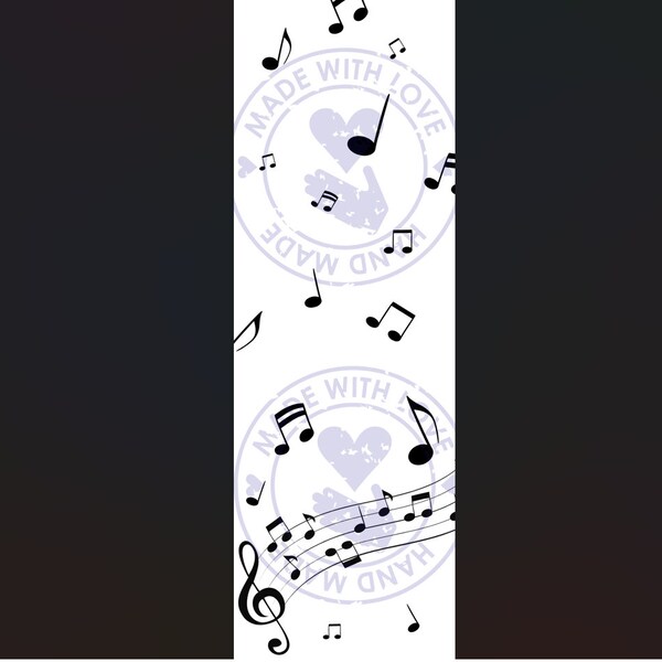 Music Bookmark - Etsy