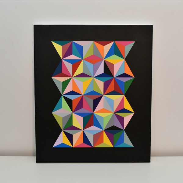 Buy Geometric Painting - Etsy