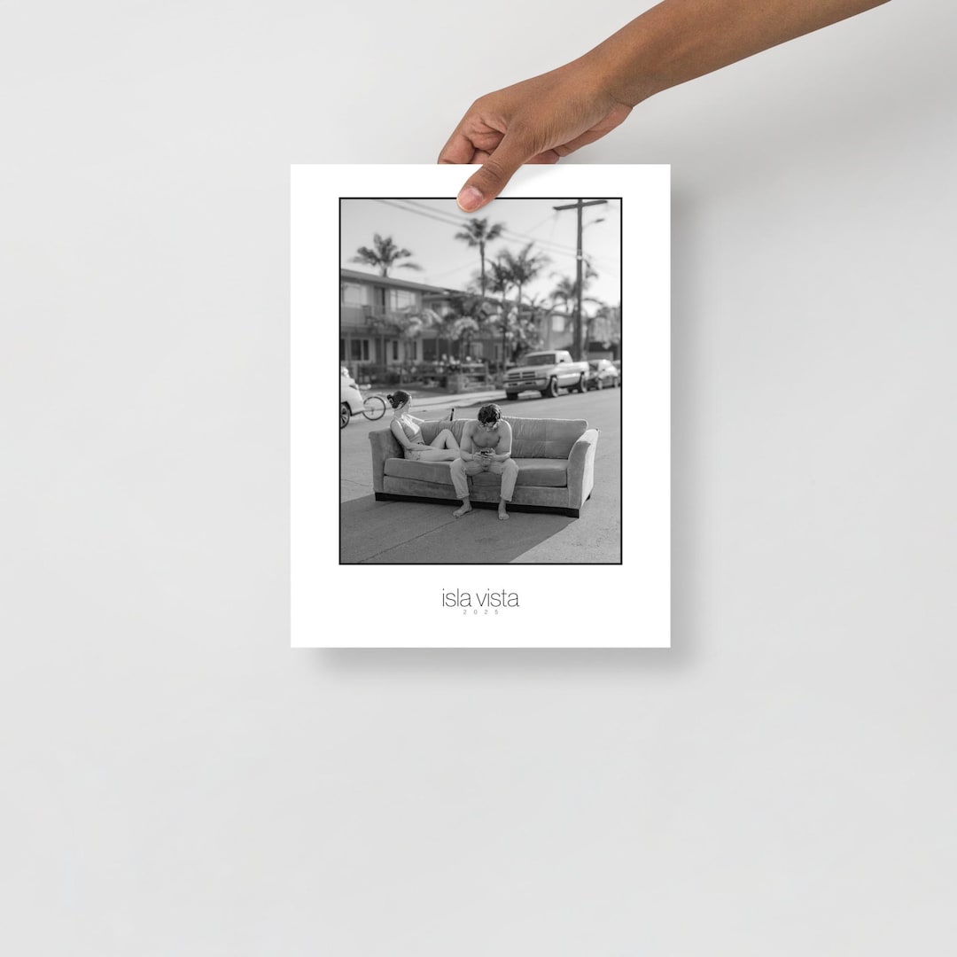 Isla Vista UCSB Couch Poster **2025 Cell Phone Edition** by Poppy ...