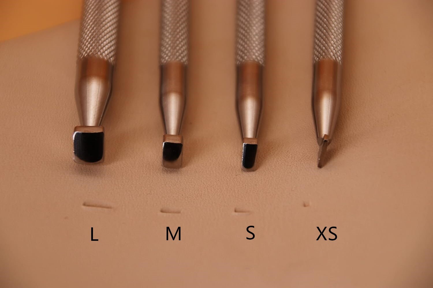 Smooth Angle Beveler Leather Stamping Tool Beveling Set Undercut Stamps ...