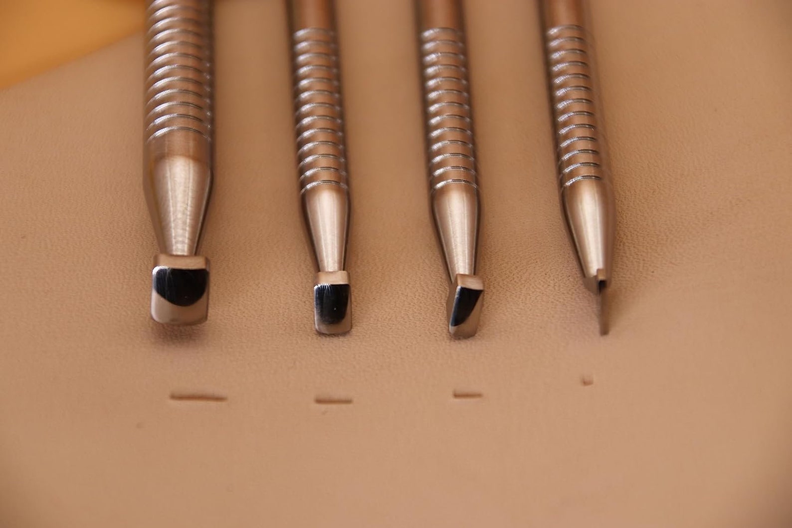 Leather Stamping Tool Beveling Set Undercut Stamps 304 Stainless Steel ...