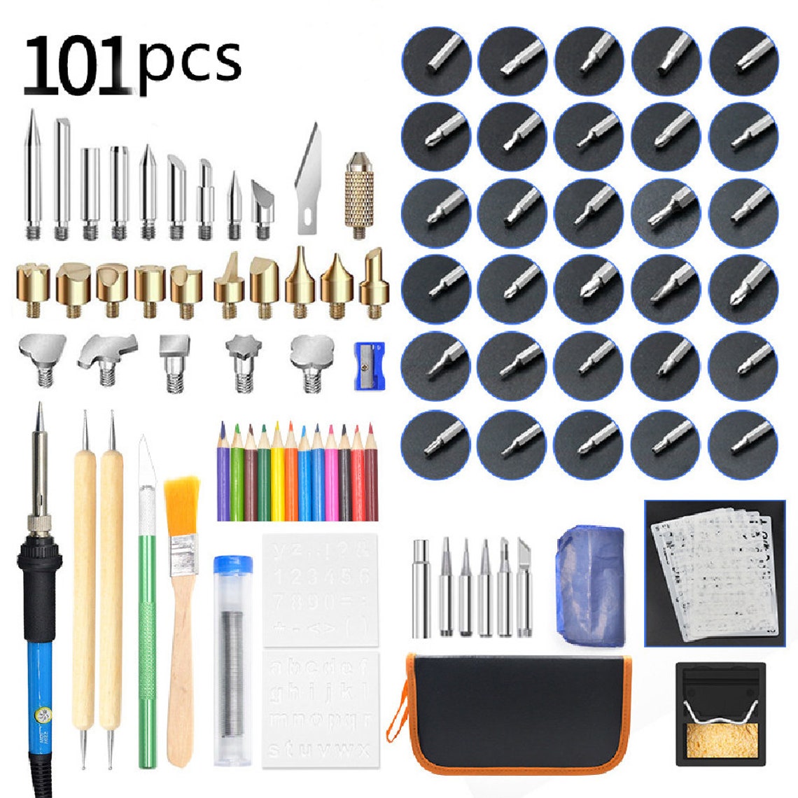 101pcs Soldering Iron Kit Jewelry Soldering Iron 60W - Etsy