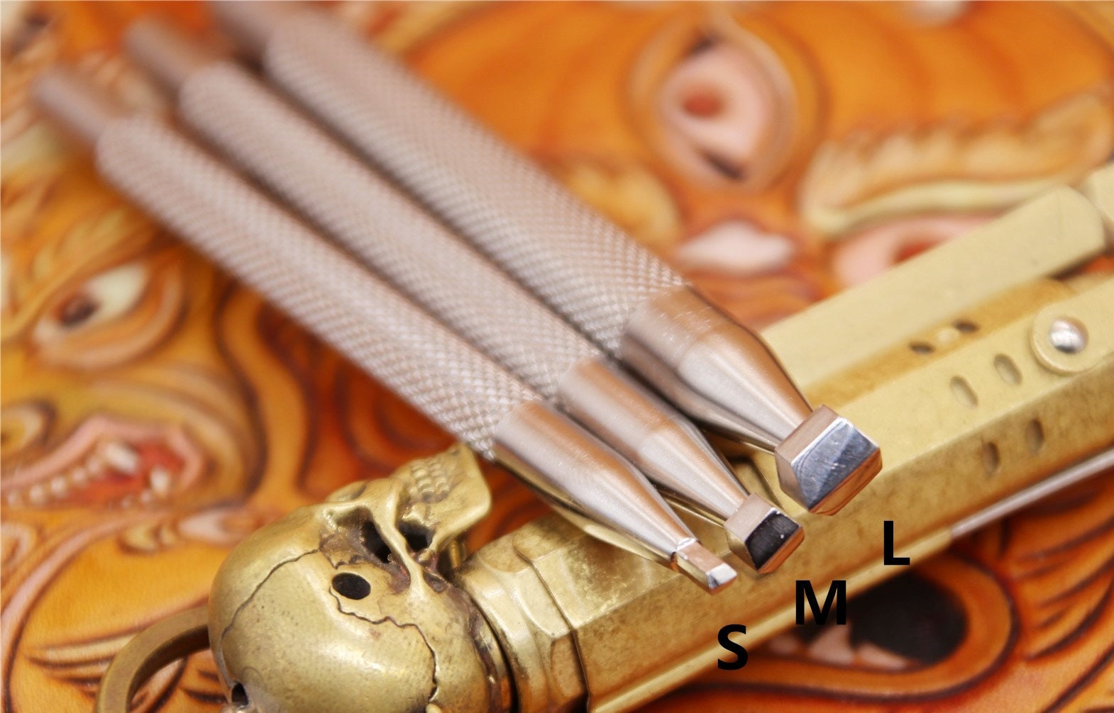 Leather Beveler Tools 304 Stainless Steel Carving Stamping - Etsy