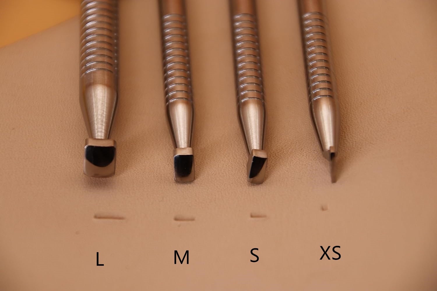 Leather Stamping Tool Beveling Set Undercut Stamps 304 Stainless Steel ...