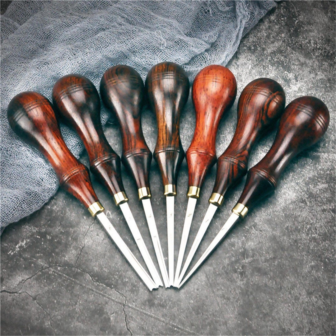 Leather Craft DIY Hard Leather Stainless Steel Cut Edge Tool ...