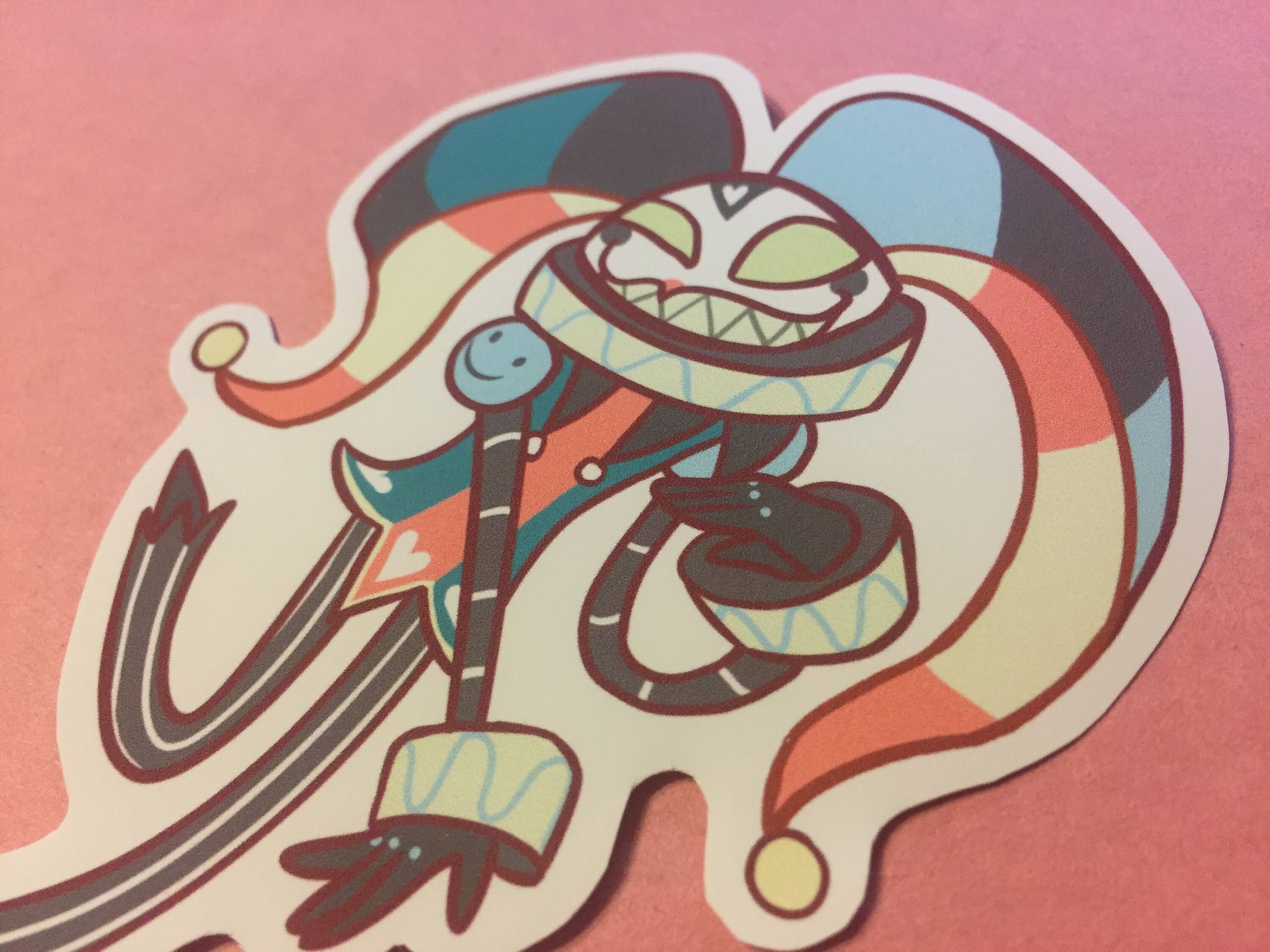 Robo Fizz Sticker / Helluva Boss inspired Stickers / | Etsy