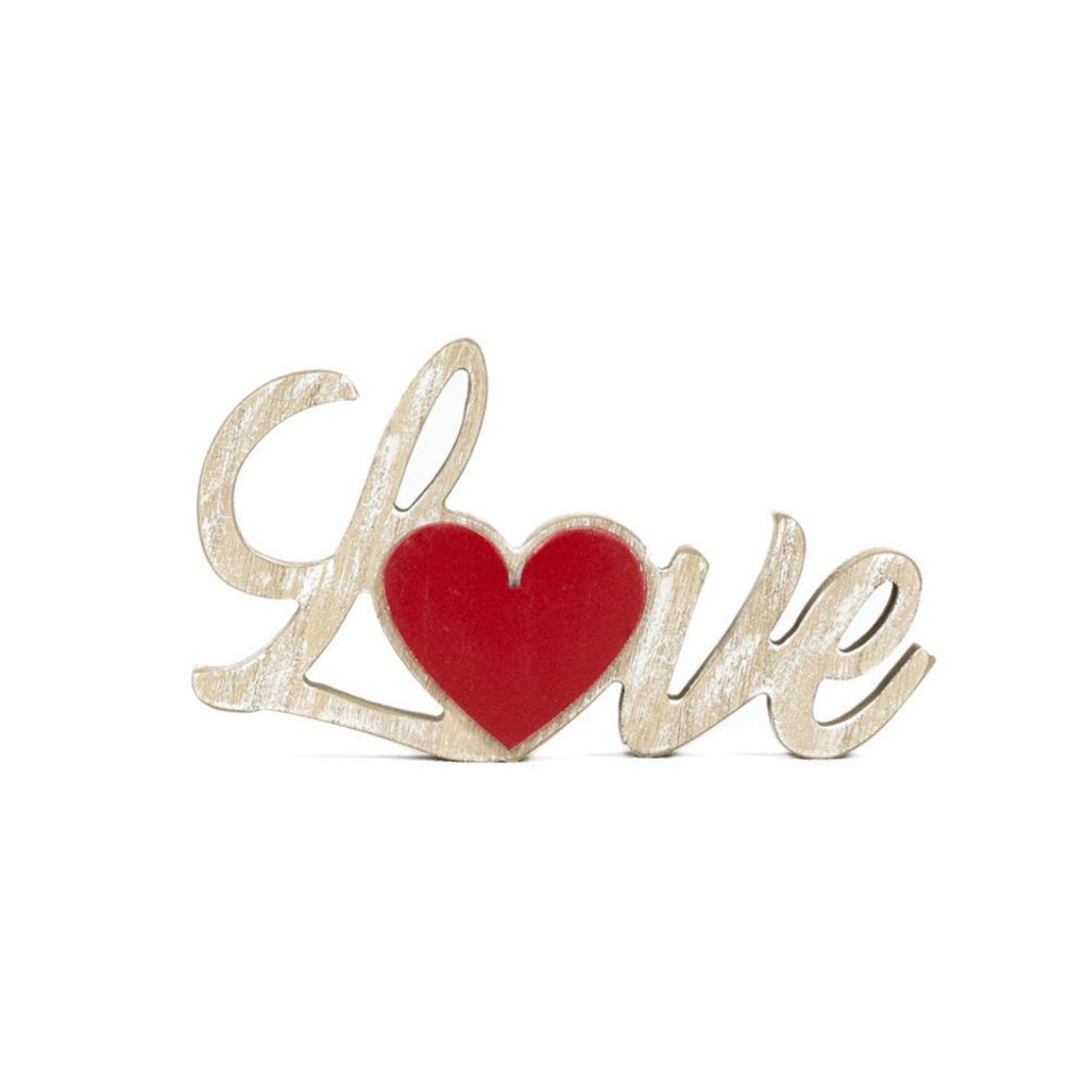 12" Wood Cutout - Love - Etsy