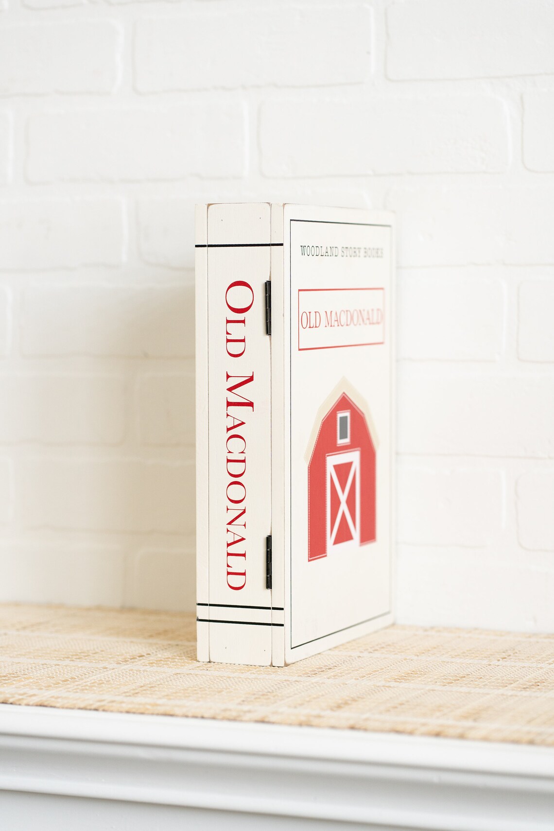 Wood Storybook Set - Old Macdonald - Etsy