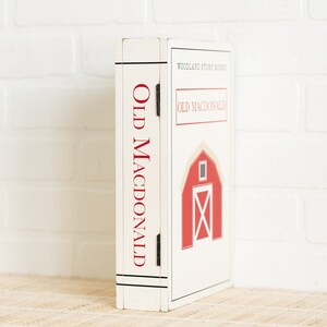 Wood Storybook Set - Old Macdonald - Etsy