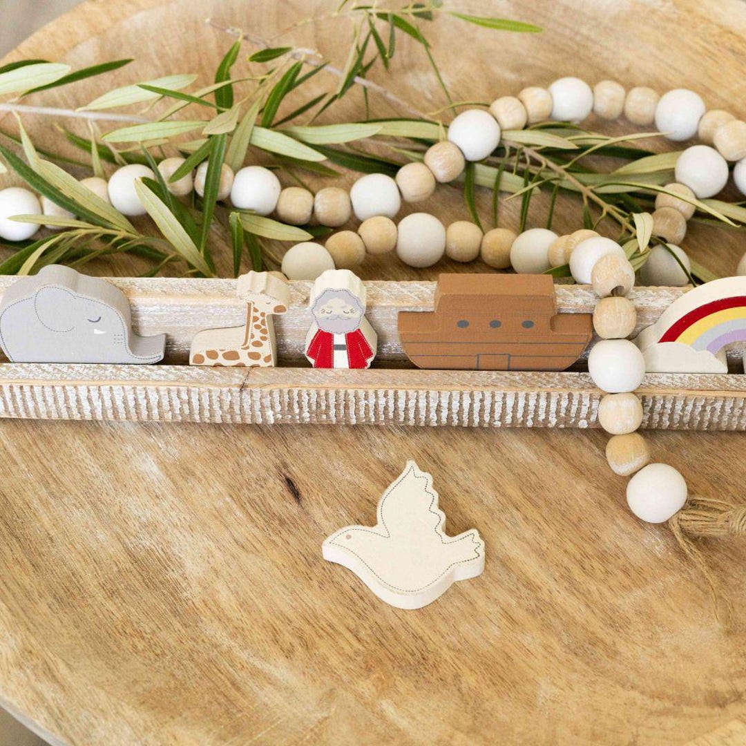 Wood Shape Set of 6 - Noah's Ark - Etsy