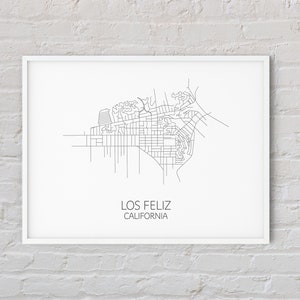 Customizable Map Print for Your City | Digital Download | Custom Map ...