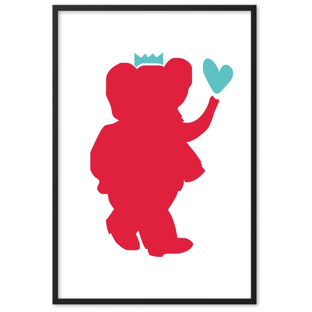 Babar the Elephant, Elephant Poster, Poster for Kids, Animal Poster ...