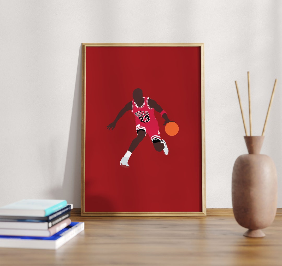 Michael Jordan Poster, MJ, Jordan Poster, NBA, Chicago Bulls ...