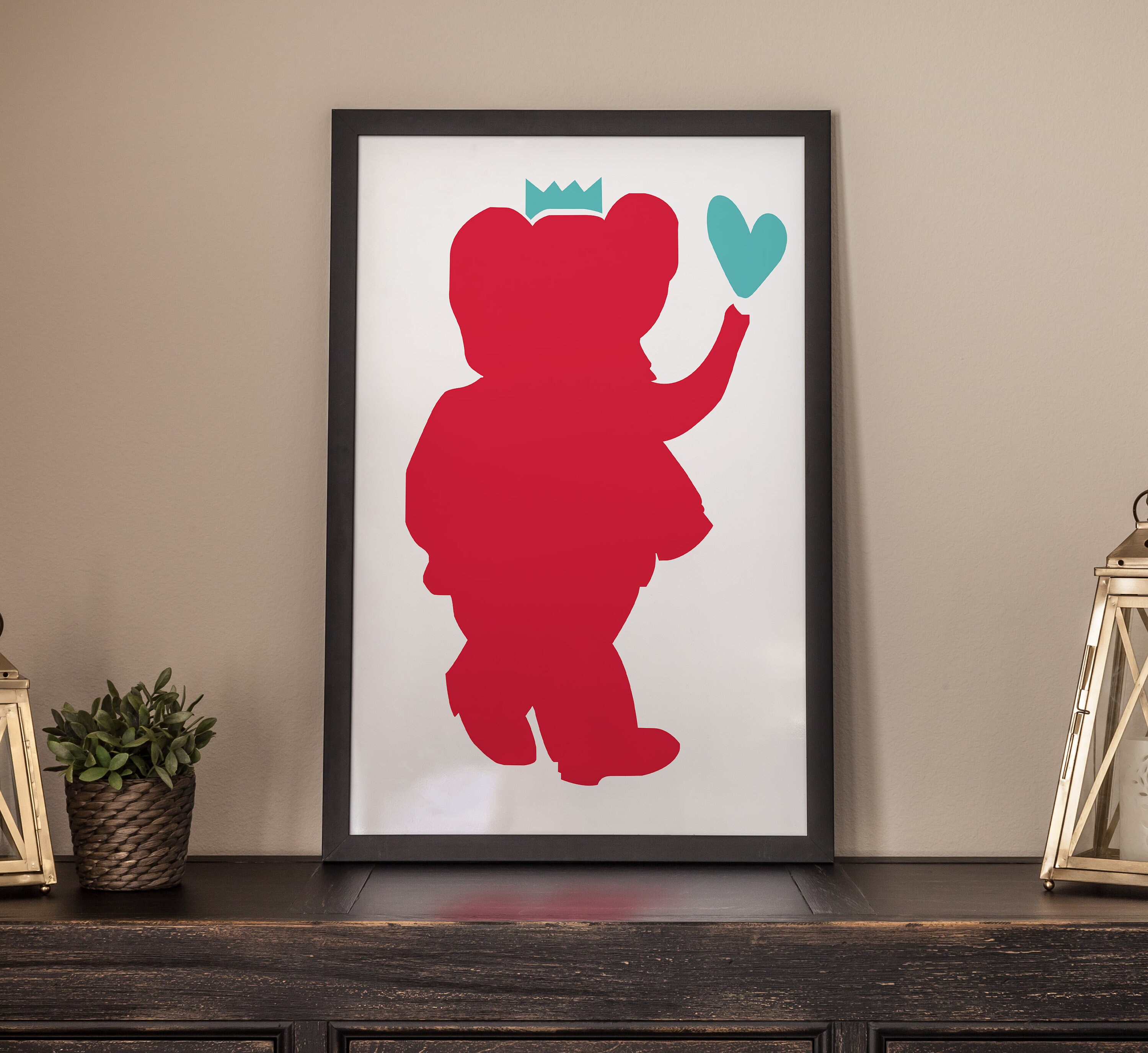 Babar the Elephant, Elephant Poster, Poster for Kids, Animal Poster ...