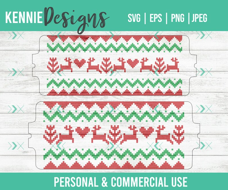 Ugly Christmas Sweater Mug Template SVG for Infusible Ink - Etsy