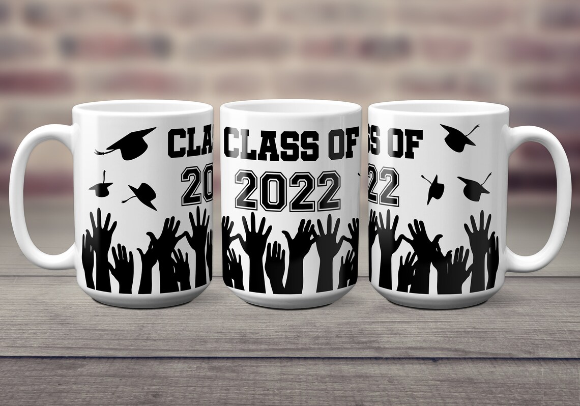 Graduation Mug Cricut Wrap Template SVG for Infusible Ink - Etsy