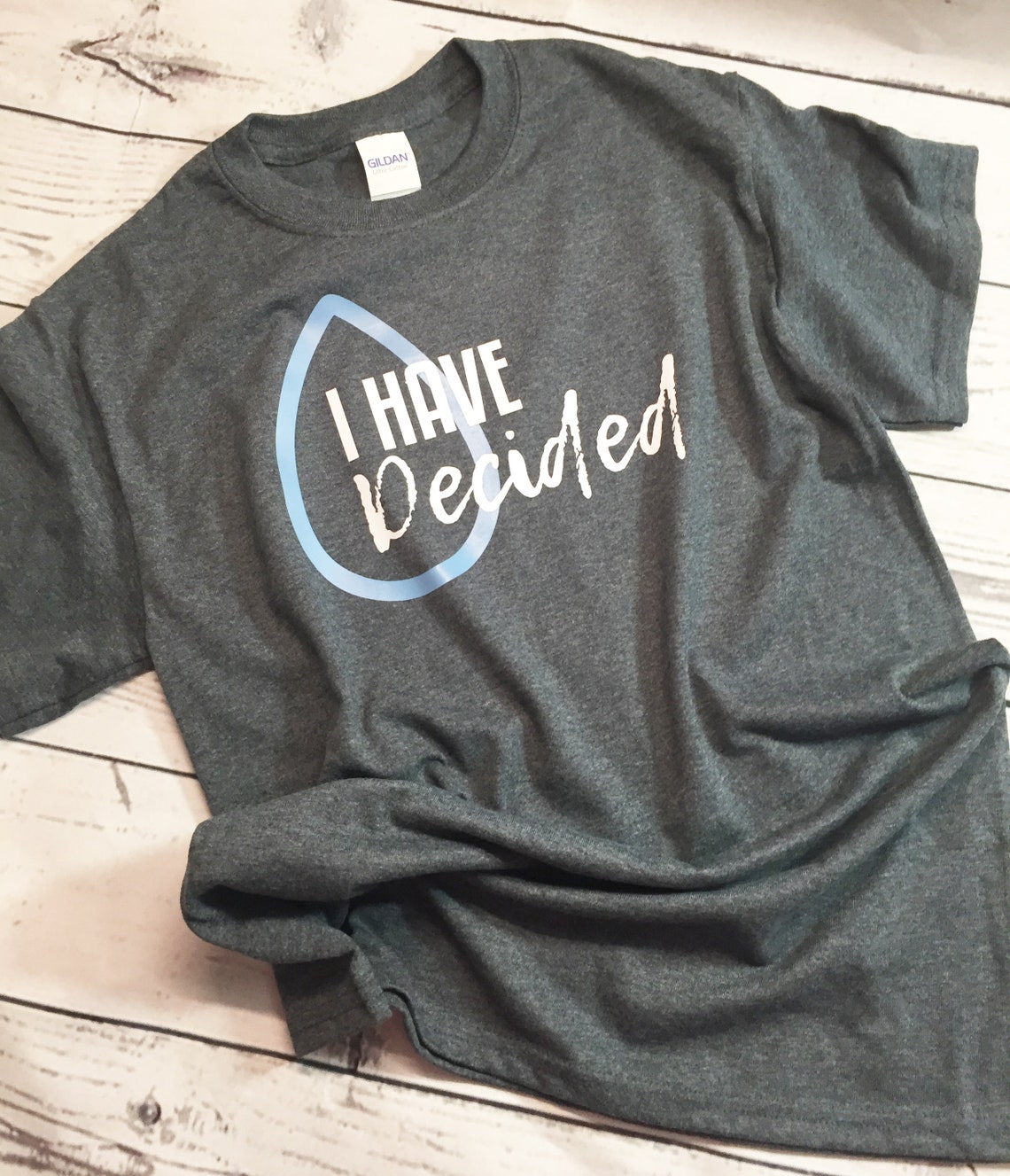 I Have Decided SVG for Christian Baptism Shirts or Gifts PNG | Etsy