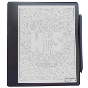 Tracing Doodle Bible Verses Pages for Kindle Scribe, Navigation ...