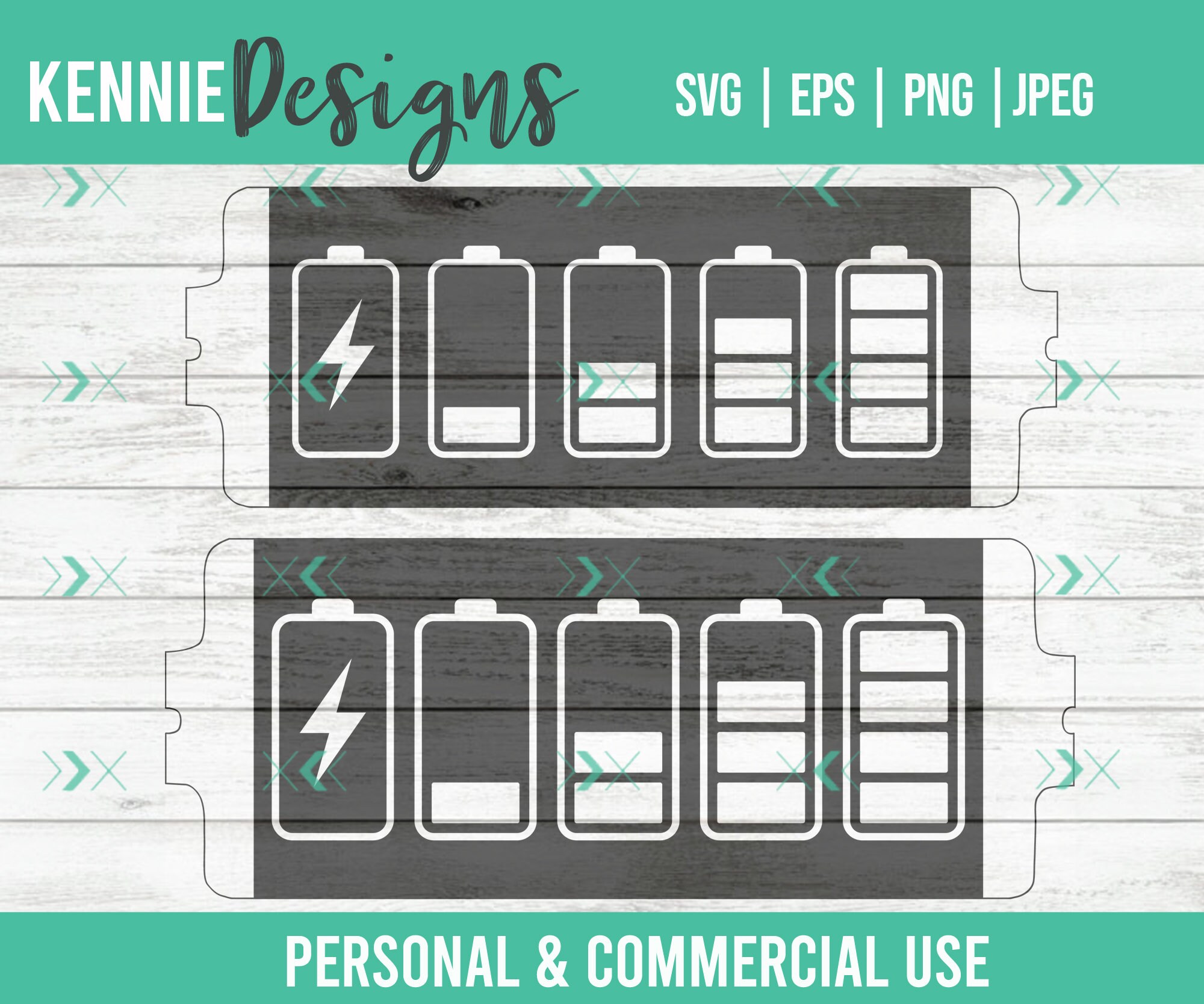 Battery Charging Coffee Mug Wrap Template SVG for Infusible - Etsy